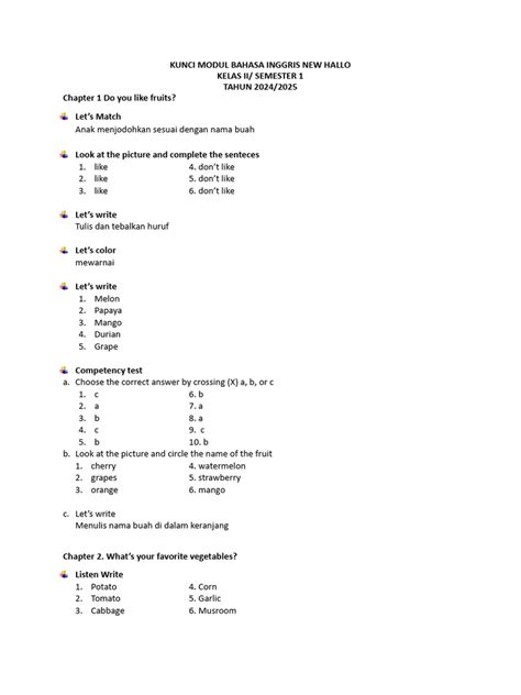 Kelas 2 Sem 1 2024 Pdf