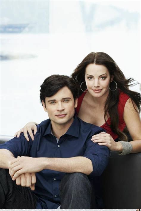 Tom Welling And Erica Durance As Clark Kent And Lois Lane 2004 2011 And 2019 2020 Smallville