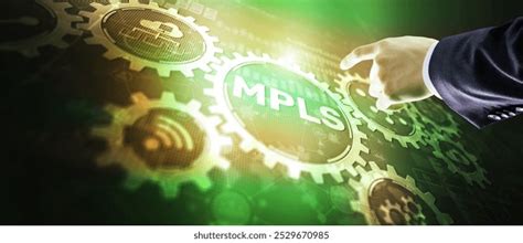 Mpls Multiprotocol Label Switching Telecommunications Networks Stock