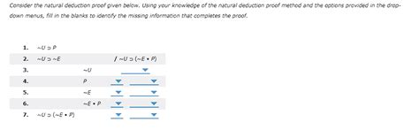 Consider The Natural Deduction Proof Given Below