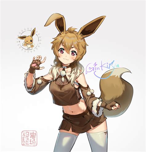 Eevee Pokemon Drawn By Kyouran De Onikoushi Danbooru