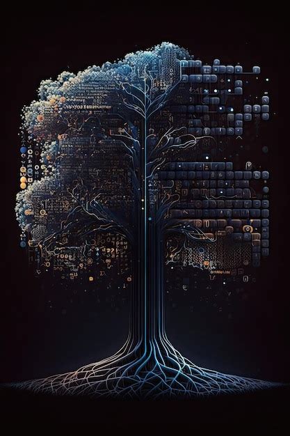 Premium Ai Image Ai Generated Illustration Data Sorting Concept With