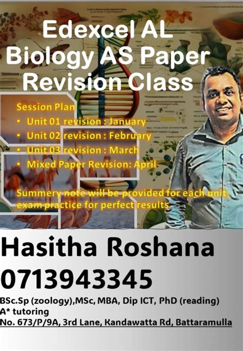 Edexcel Al And Igcse Biology May June Exam Paper Revision Classes London A L London Exams