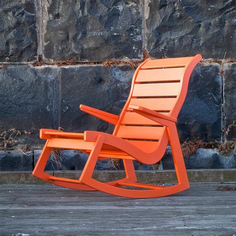 Modern Outdoor Rocking Chair Made In U S Loll Designs