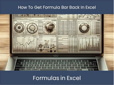 Excel Tutorial How To Get Formula Bar Back In Excel