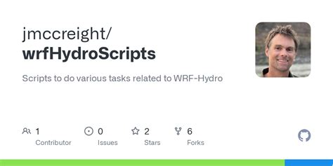 Github Jmccreightwrfhydroscripts Scripts To Do Various Tasks Related To Wrf Hydro