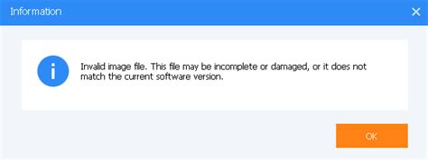 Invalidcorrupt Image File — Aomei Forum