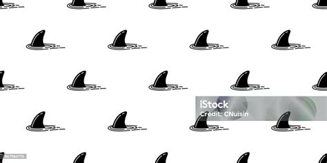 상어 돌고래가 고래 지 느 러 미 바다 벡터 원활한 패턴 벽지 배경 검은색에 대한 스톡 벡터 아트 및 기타 이미지 검은색 고래 고래상어 Istock