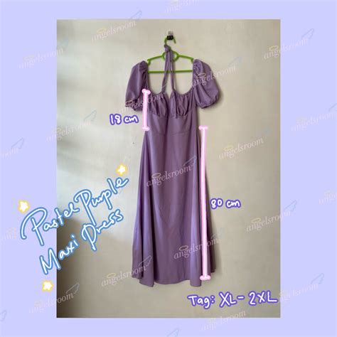 Pastel Purple Maxi Dress Womens Fashion Dresses And Sets Dresses On