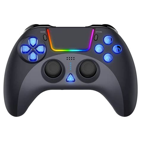 Dropship Ps4 Controller Wireless Controller For Ps4 Rgb Light Programming Function Wireless