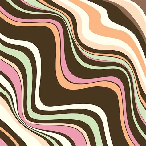 Free Vector Abstract Retro Swirl Background Design