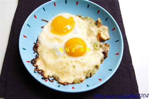 들기름 계란 프라이 백종원의 유명 레시피