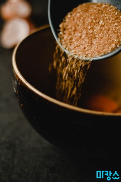 건성피부에 좋은 설탕 바디스크럽 마캉스