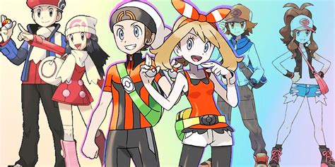 Every Pokémon Protagonist From The Games Who Also Appeared In The Anime