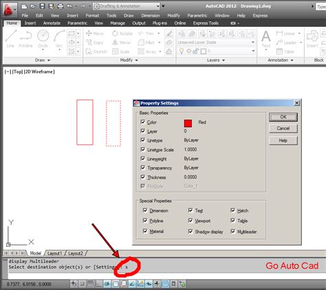 Post 28 Perintah Match Properties Pada Autocad Go Auto Cad