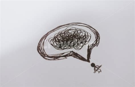 불안 불안함 감정그림 복잡한감정 머리아픔 사진이미지일러스트캘리그라피 Yuyu작가