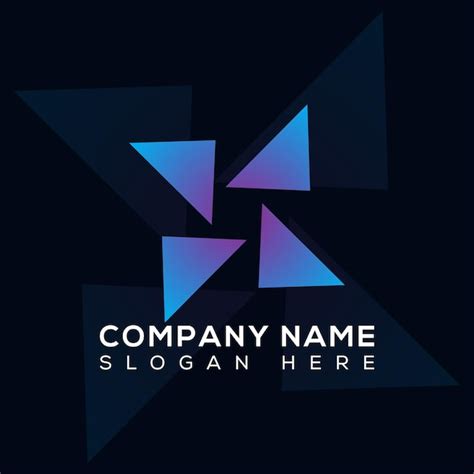 Premium Vector Rectangle Logo Design Icon