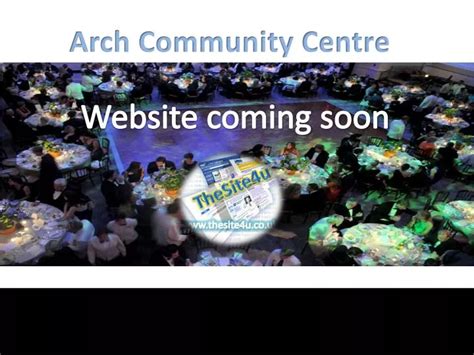 PPT Empower Your Community Architectural Community Center Website Coming Soon PowerPoint