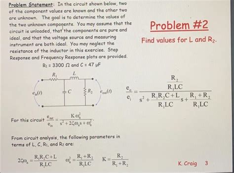 Solved Problem Statement In The Circuit Shown Below Two Of Chegg