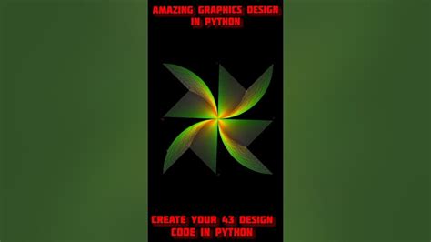 Create Your 43 Design Code In Python Using Turtle Module Import Module Coding Python Import