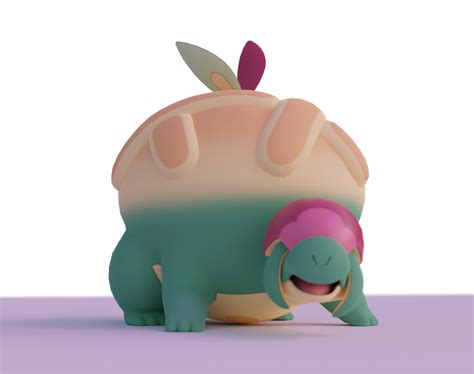 Pokemon Appletun Render By Skypjverse On Deviantart