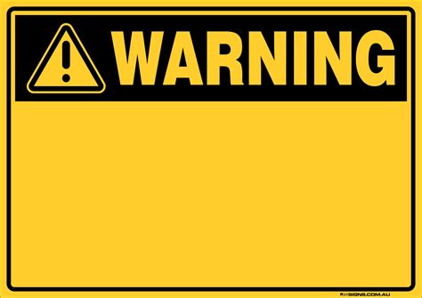 Custom Warning Sign Js Signs