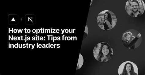 Vercel On Linkedin How To Optimize Your Nextjs Site Tips From