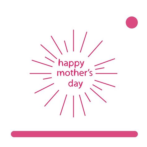 어머니의 날 프리미엄 벡터