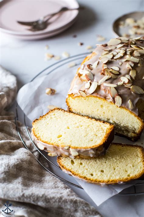 Glazed Almond Pound Cake The Beach House Kitchen