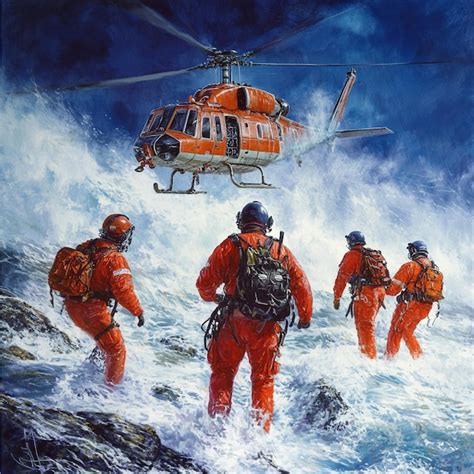 Search And Rescue Operations Premium Ai Generated Image