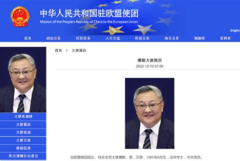 最新！秦刚正式卸任驻美大使、傅聪任驻欧盟使团大使、祝青桥任驻巴西大使新浪新闻