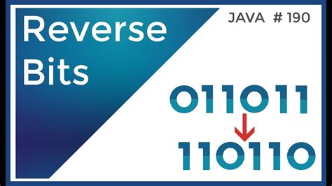 coding technical interview reverse bits youtube