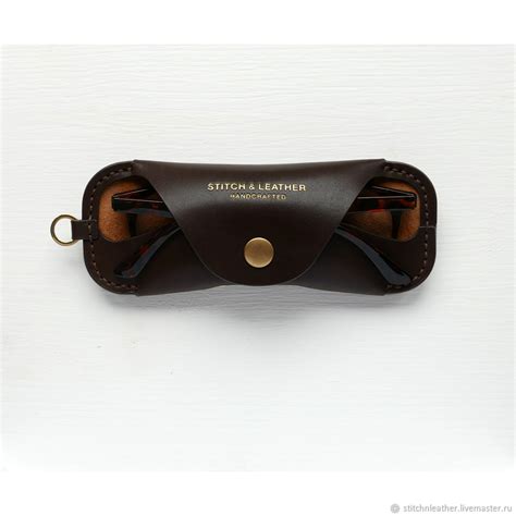 Очечник из кожи Brown mini на заказ в интернет-магазине Ярмарка ...