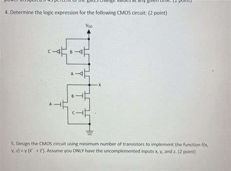Solved Determine The Logic Expression For The Following Chegg