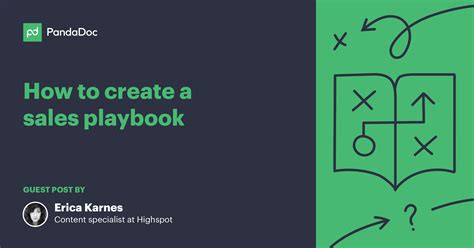 how to create a sales playbook the ultimate guide and template