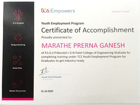 Prerna Marathe On Linkedin Youthemploymentprogram