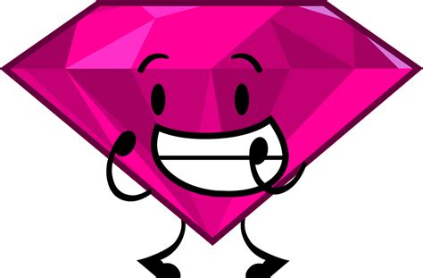 Bfdi Whit To Ruby Into Pink By Evelynmediacensteryt On Deviantart