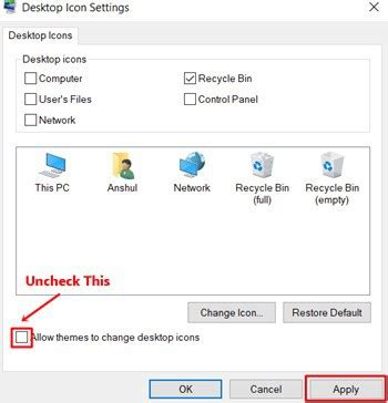 How To Save Or Restore Desktop Icons Layout On Windows