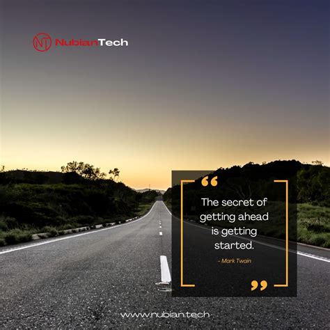 Nubian Technology On Linkedin Mondaymotivation Techinspiration Juststart Nubiantech