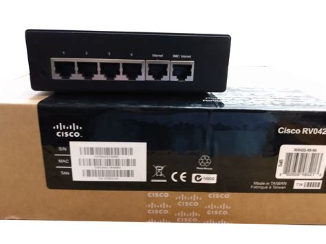 Gigabit Dual WAN VPN Router Cisco RV042G Optima Ingenieria S A