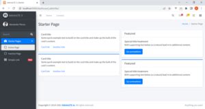 Menerapkan Dashboard AdminLTE 3 Pada PHP Part 2 Blog Rumah Coding