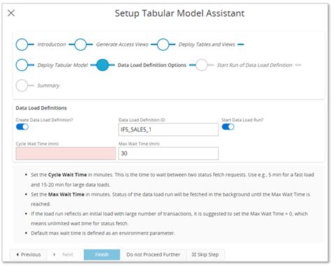 Analysis Models Tabular Setup A Tabular Model Technical Documentation For Ifs Cloud