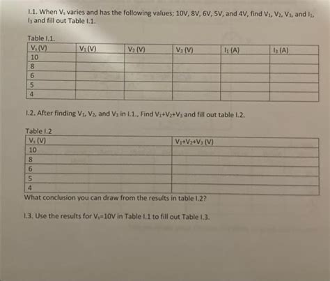 Solved 1 Series Resistor Circuit In The Circuit Shown In