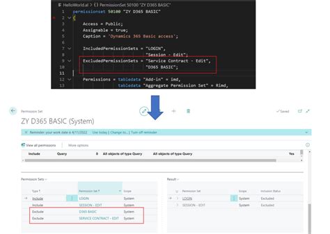 Dynamics 365 Business Central New Excludedpermissionsets Property In Permission Set Objects