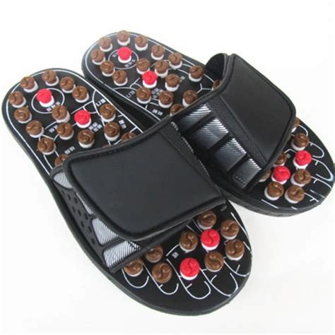 Acupoint Massage Shoe Sandal Reflex Massage Slippers Acupuncture Foot Healthy Massager Shoe
