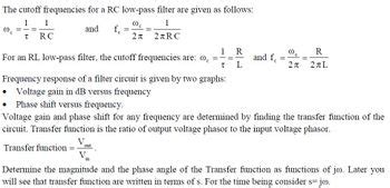 Answered E Sin Ot Figure RL Low Pass Filter L MH R Ohms Vout Write The