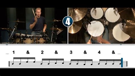 Барабанная сбивка для начинающих 3 - YouTube