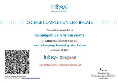 Completed Nlp Course With Python Sai Krishna Varma Uppalapati Posted On The Topic Linkedin