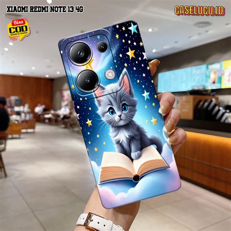 Case Hp Xiaomi Redmi Note G Kucing Casing Softcase Pro Camera Lembut Lentur Dan Tebal