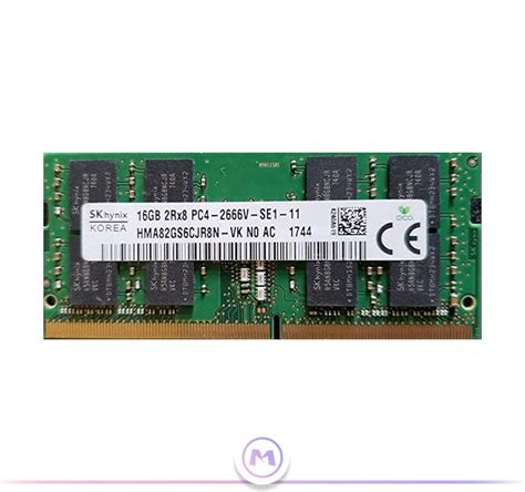 رم 16 گیگ Pc4 لپ تاپ برند هاینیکس باس 2666mhz